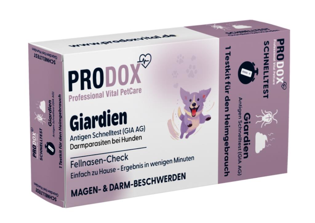 Doggerie Hundesalon & Boutique - PRODOX Giardien Antigen Schnelltest-Kit